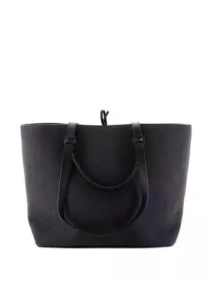 Loewe Anagram Square Basket Canvas Medium Tote Bag