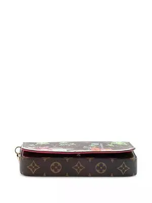 LOUIS VUITTON Felicie Pochette Limited Edition Vivienne Xmas Monogram - Brown
