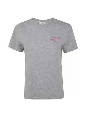 Mc2 Saint Barth Logo T-shirts For Women