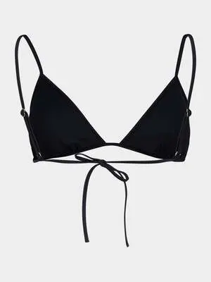 Emilio Pucci Vivara Print Triangle Bikini Top - Orange