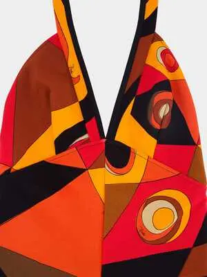 Emilio Pucci Occhi Print Halterneck Jumpsuit