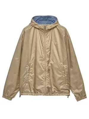Prada Re-nylon Reversible Jacket - Brown