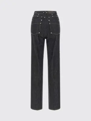 LEMAIRE Straight Cotton Denim Jeans - Black