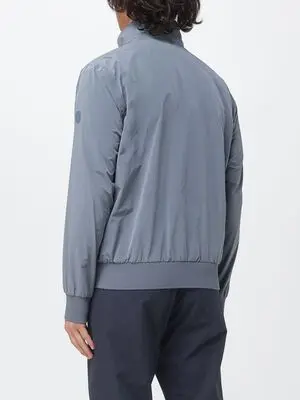 PEOPLE OF SHIBUYA Polyester Bomber Jacket - Gnawed Blue