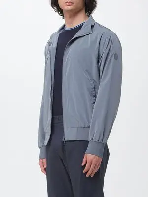 PEOPLE OF SHIBUYA Polyester Bomber Jacket - Gnawed Blue