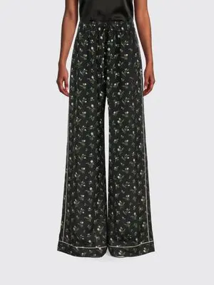 Dolce & Gabbana Floral Print Wide Leg Trousers - Multicolor