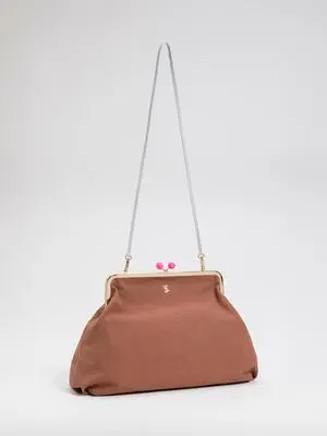 TWINSET Myfo Clutch - Brown