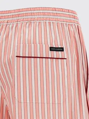 Dolce & Gabbana Striped Wide-leg Silk-blend Jogging Trousers