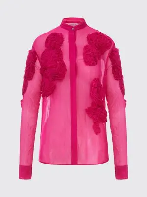 Dries Van Noten Embellished Shirt - Fuchsia