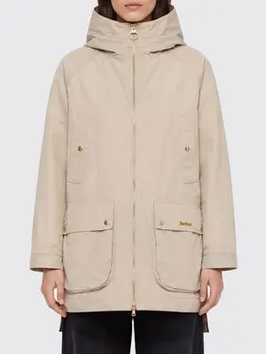 Barbour Hooded Coat - Beige