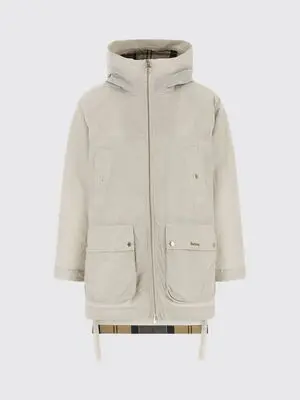 Barbour Hooded Parka In Cotton Blend