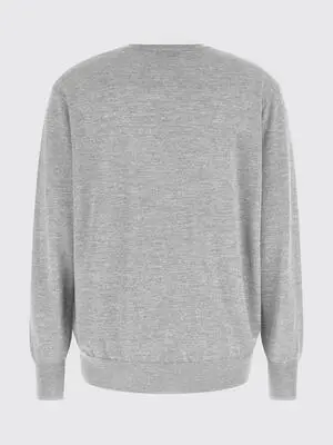 Dries Van Noten V-neck Embellished Sweater - Grey