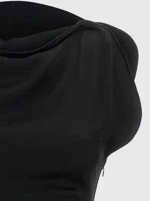 Victoria Beckham One-shoulder Crêpe Evening Gown With Slit