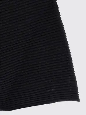 Issey Miyake A-line Short-sleeved Mini Dress