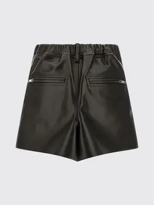 Rick Owens High-waisted V-hem Leather Mini Pencil Skirt