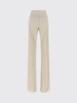 Rick Owens High-waisted Silk Trousers - Beige