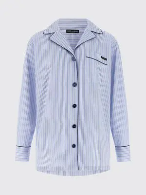 Dolce & Gabbana Striped Cotton And Silk Shirt
