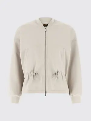 MOORER Cotton Blend Bomber Jacket