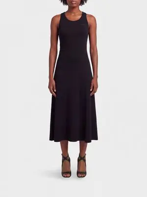 Alexander McQueen Long Cotton Dress