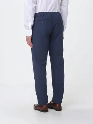 MYTHS Tailored Drawstring Trousers - Blue