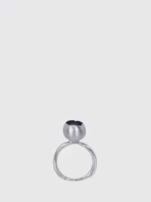 ROSA MARIA Sterling Ring With Abstract Pattern - Silver