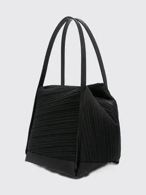Issey Miyake Polyester Pleated Shoulder Bag