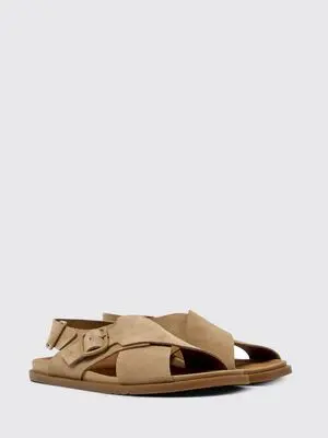 Camper Buckled Strappy Sandals - Brown