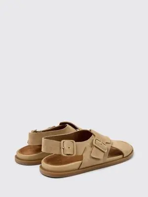 Camper Buckled Strappy Sandals - Brown