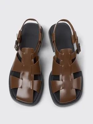 Camper Dana Leather Sandals