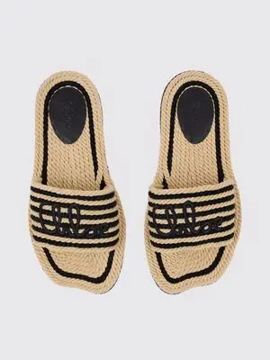 Chloé Slide Sandals - Black