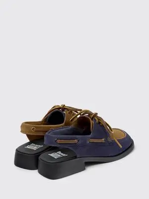 Camper Twins Nubuck Loafer - Multicolor