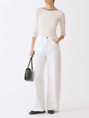Fabiana Filippi Cotton Knit Top