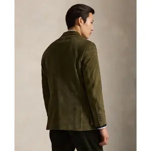 Ralph Lauren Rl67 Suede Jacket - Olive