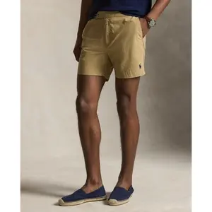 Ralph Lauren 5.75-inch Monaco Swim Trunk - Cafe Tan