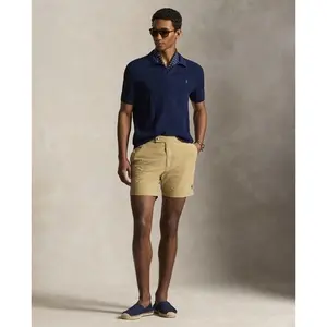 Ralph Lauren 5.75-inch Monaco Swim Trunk - Cafe Tan
