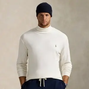 Ralph Lauren Soft Cotton Turtleneck - Nevis