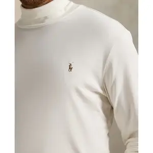 Ralph Lauren Soft Cotton Turtleneck - Nevis