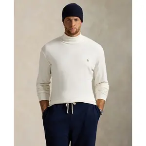 Ralph Lauren Soft Cotton Turtleneck - Nevis