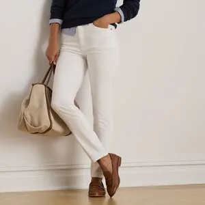Ralph Lauren High-rise Skinny Ankle Jean - White Wash