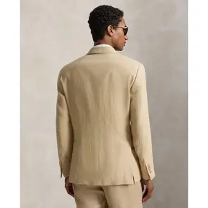 Ralph Lauren Polo Tailored Fit Linen Suit Jacket - Dune Tan