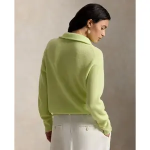 Ralph Lauren Rib-knit Cashmere Half-zip Sweater
