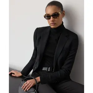 Ralph Lauren Parker Cashmere Jacket - Black