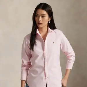 Women's Cotton Oxford Button-Down Shirts