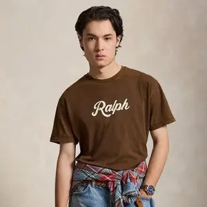 Ralph Lauren The Logo T-shirt - Copper Brown