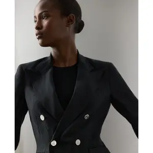 Ralph Lauren Camden Linen Jacket - Black