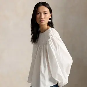 Ralph Lauren Pintucked Shirt - White