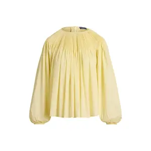 Ralph Lauren Pintucked Shirt - Yellow