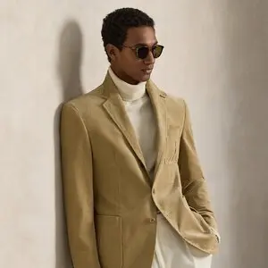 Ralph Lauren Polo Tailored Fit Corduroy Sport Coat - Sand