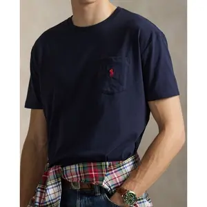 Ralph Lauren Classic Fit Jersey Pocket T-shirt - Ink