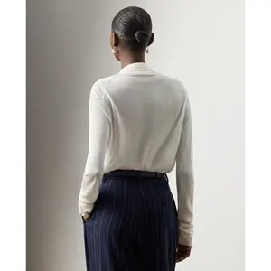 Ralph Lauren Sheer Knit Shirt - Cream